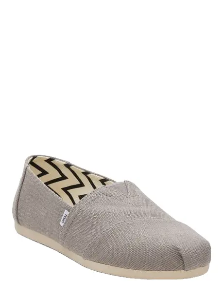 Toms Alpargata Slip-on - Morning Dove Heritage Canvas