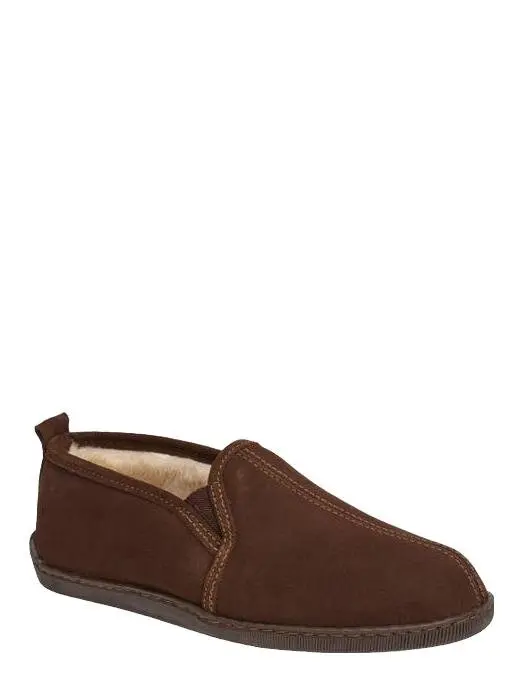 Minnetonka Suede Slipper - Chocolate