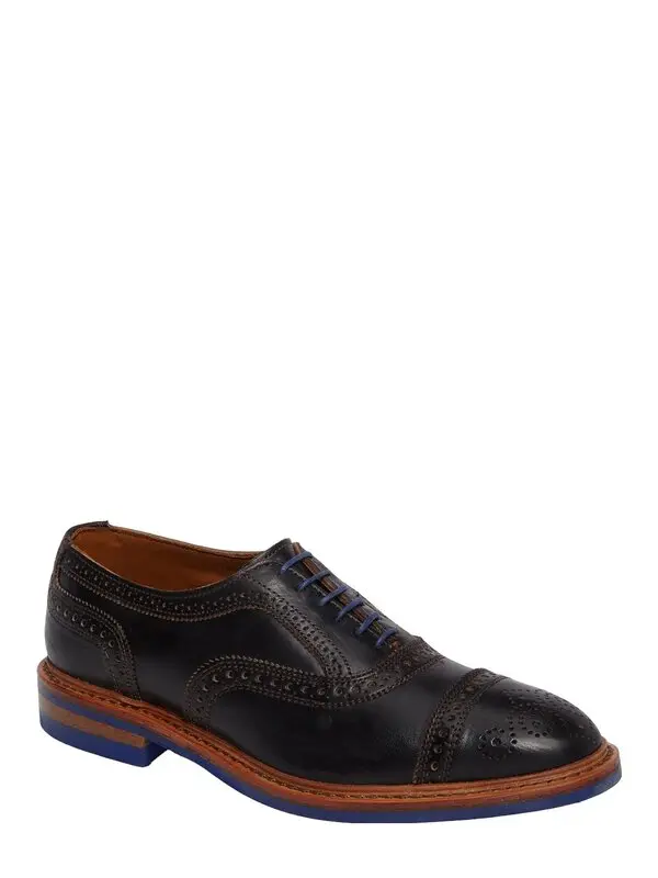 Allen Edmonds Strandmok Cap Toe Oxford - Black