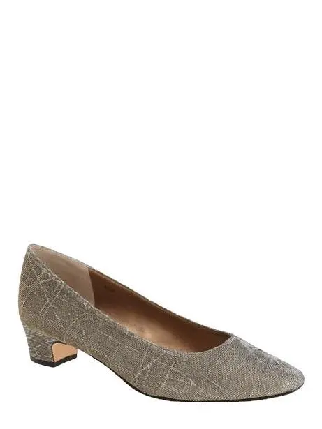 Vaneli Astyr Almond Toe Pump - Platinum Nizza