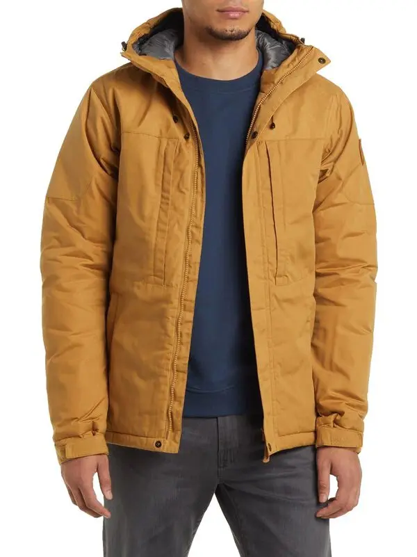 Fjallraven Water Resistant Insulated Jacket - Buckwheat Brown