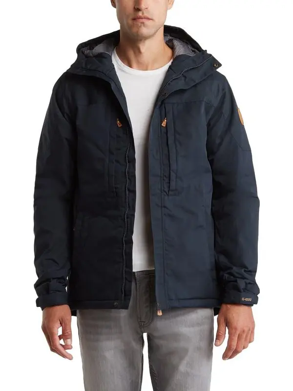 Fjallraven Water Resistant Insulated Jacket - Dark Navy