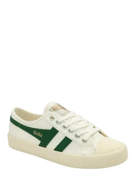 Gola Coaster Sneaker - Off White/green