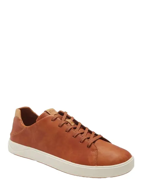 Olukai Lae'ahi Li 'ili Low Top Sneaker - Fox/fox