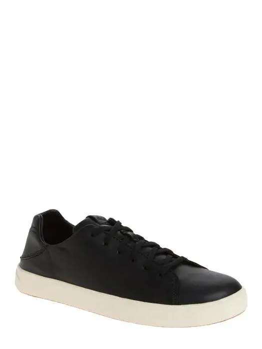 Olukai Lae'ahi Li 'ili Low Top Sneaker - Onyx / Onyx