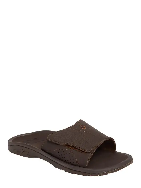 Olukai Nalu Slide Sandal - Dk Java / Dk Java