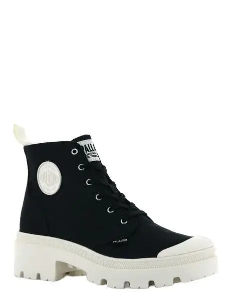 PALLADIUM Pallabase Bootie - Black/marshmallow