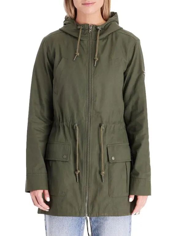 MODERN ETERNITY Convertible Military 3-in-1 Maternity/nursing Jacket - Khaki Green