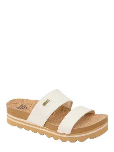 Reef Cushion Vista Hi Slide Sandal - Vintage Wicker