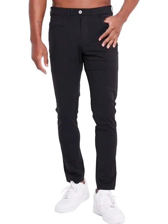 REDVANLY Kent Pull-on Golf Pants - Tuxedo