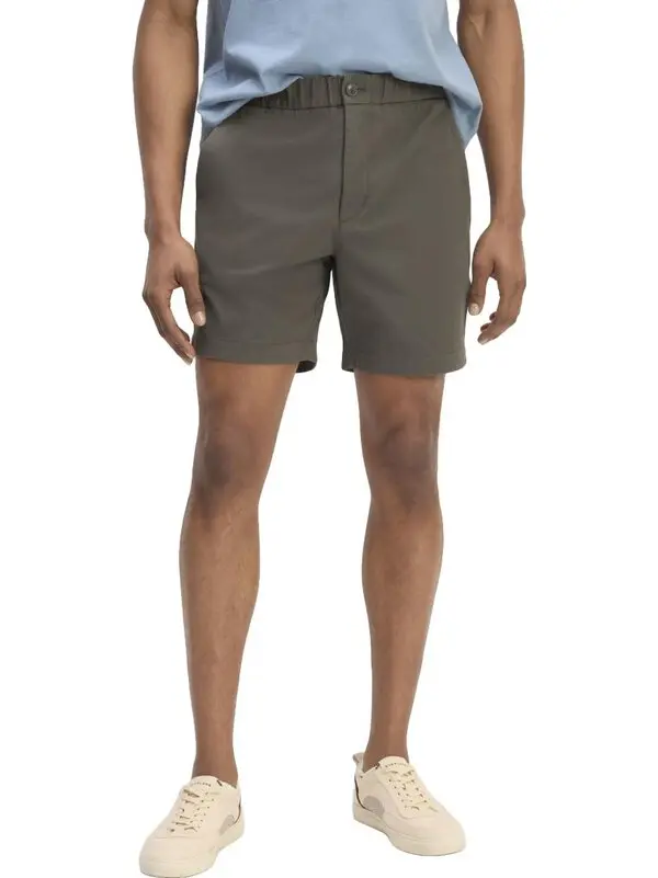 Everlane Performance Chino Pull-on Short - Slate Grey