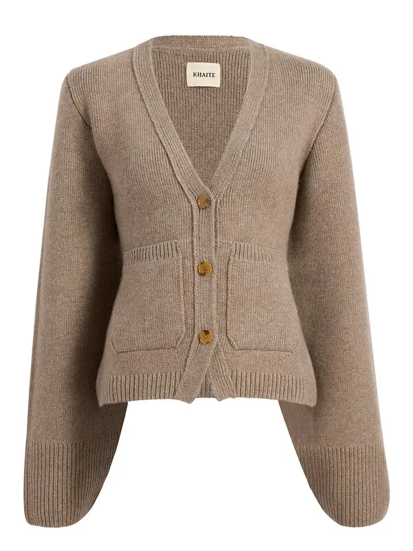 Khaite Scarlet Cardigan - Barley