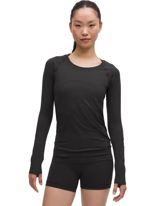 Lululemon Swiftly Tech Long-sleeve Shirt 2.0 - Black