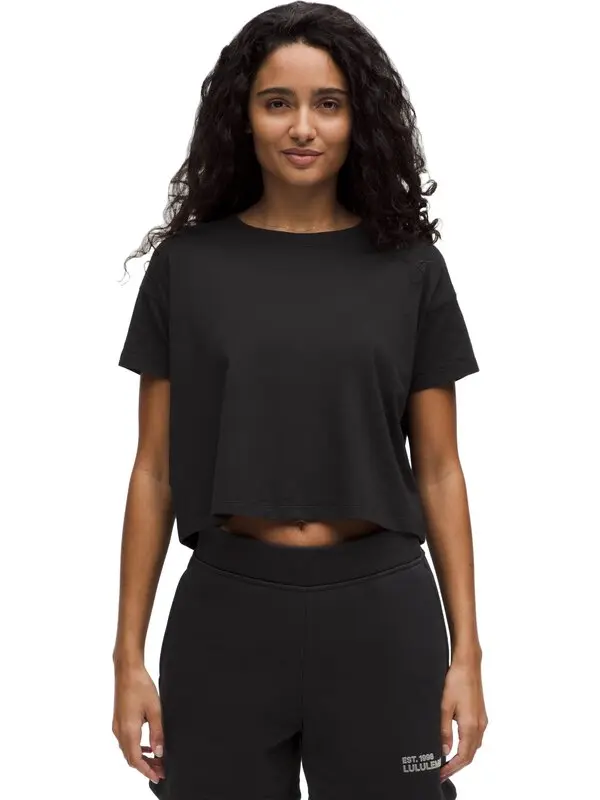Lululemon Cates Relaxed-fit T-shirt - Black