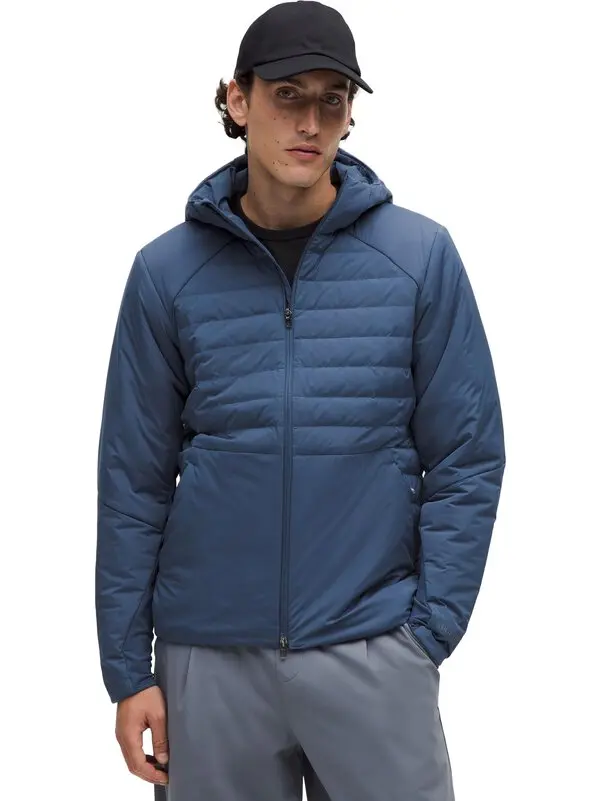Lululemon Down For It All Hoodie - Blue Twill