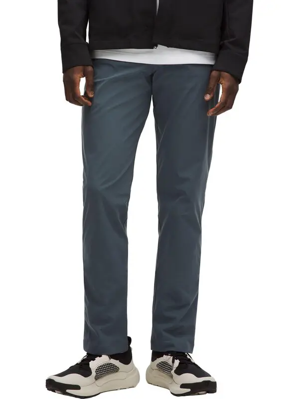 Lululemon Abc Classic-fit Five-pocket Pant 30l - Oil Grey