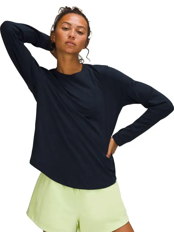 Lululemon Love Long-sleeve Shirt - True Navy