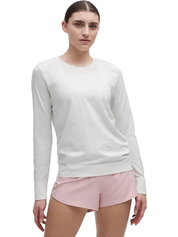 Lululemon Swiftly Relaxed Long-sleeve Shirt - White
