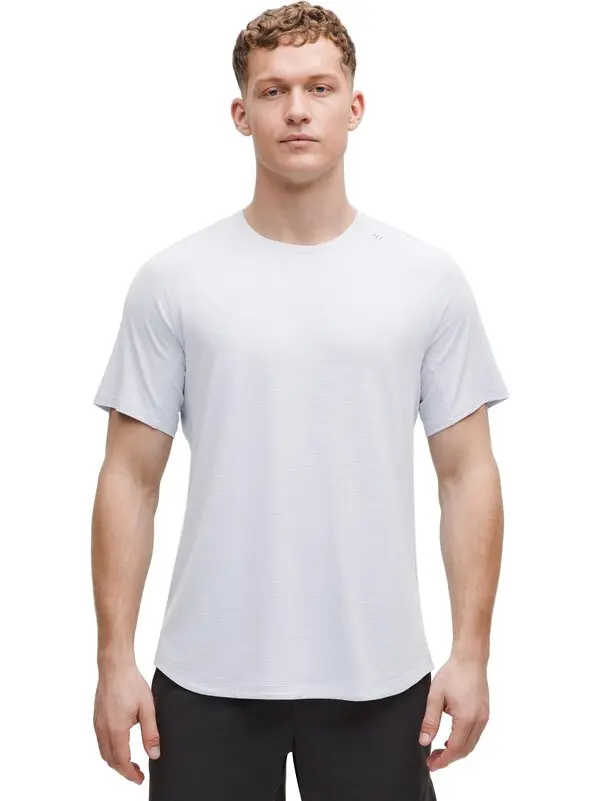 Lululemon License To Train Short-sleeve Shirt - Starch Blue
