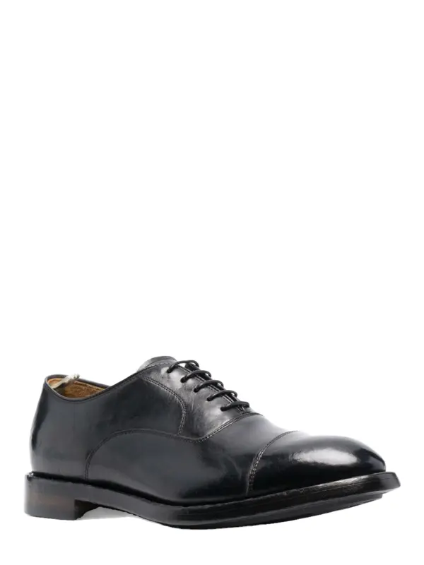 Officine Creative Temple Lace-up Oxford Shoes - Black
