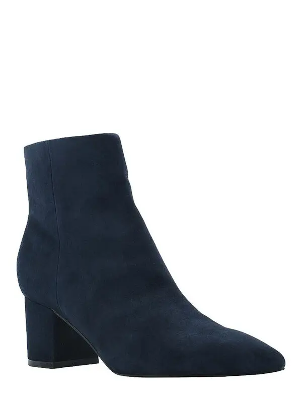 MARC FISHER LTD. Jarli High Heel Booties - Dark Blue