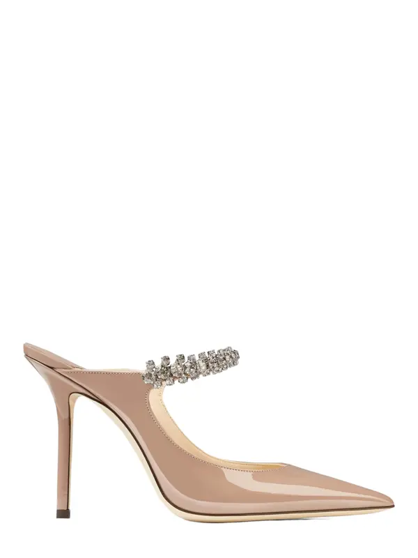 JIMMY CHOO Bing 100 Mules - Pink