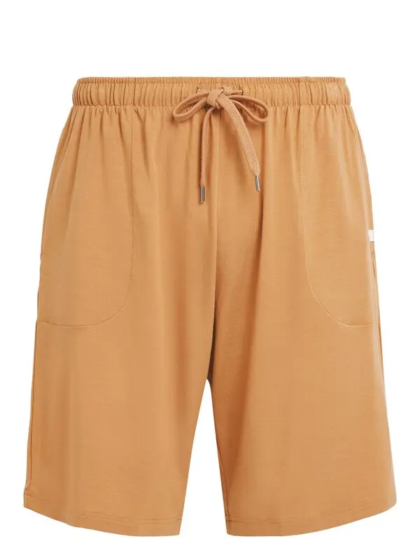 Derek Rose Basel Lounge Shorts - Ivory