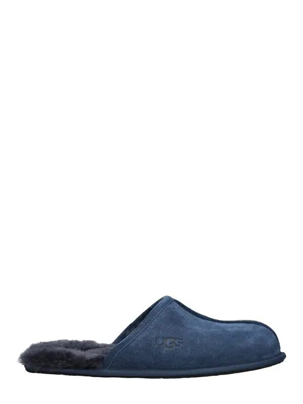 UGG Suede Scuff Slippers - Blue