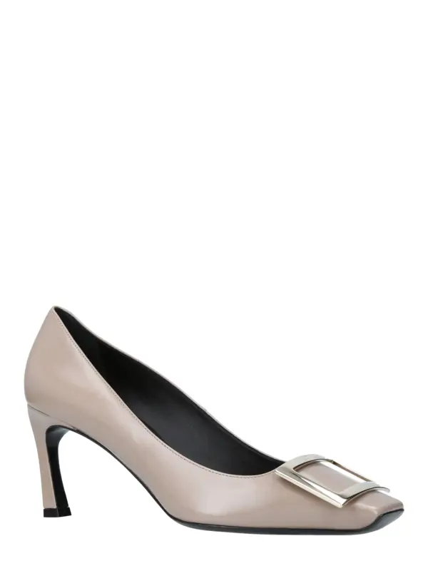 ROGER VIVIER Belle Vivier Trompette Pumps 70 - Brown