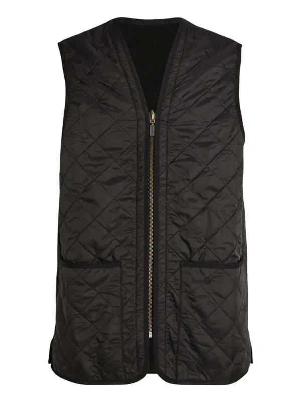 Barbour Polarquilt Zip-in Liner Gilet - Black