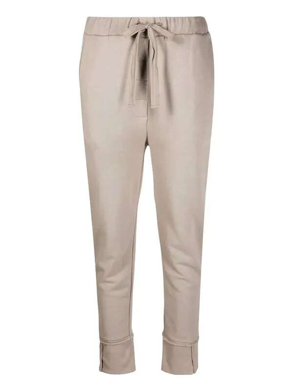 Kristensen Du Nord Skinny Cotton Trousers - Grey
