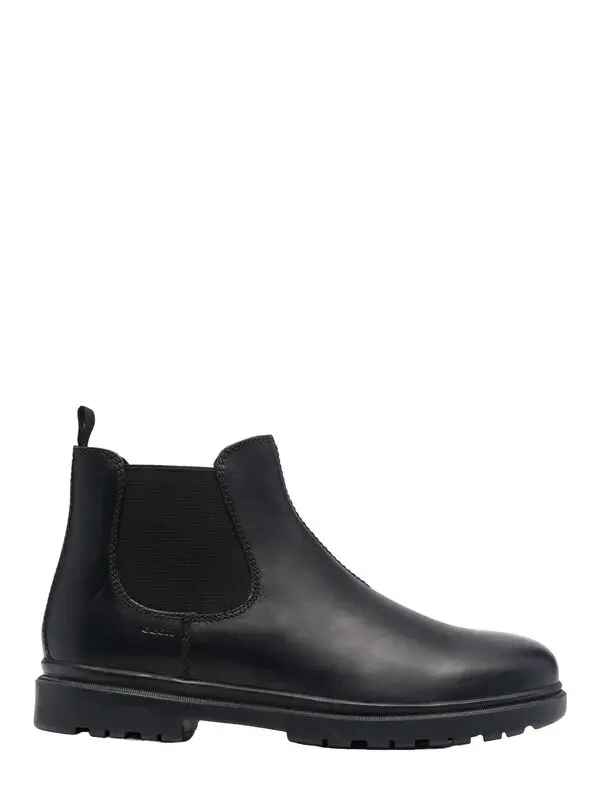Geox Elasticated Side-panel Boots - Black