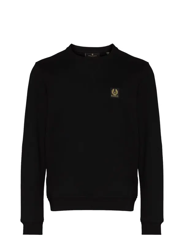 Belstaff Logo Patch Sweatshirt - Black