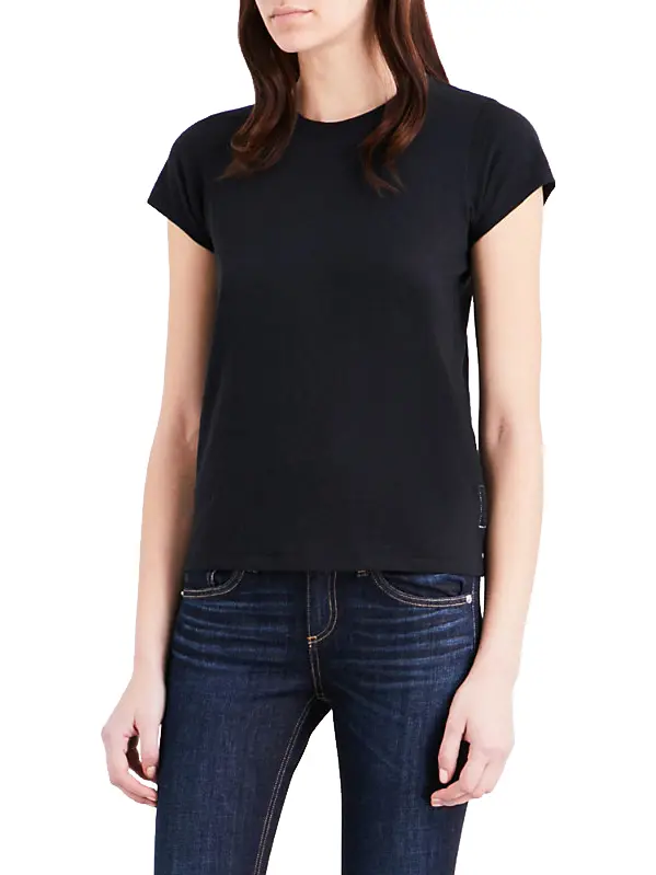 Rag & Bone Cotton-jersey T-shirt - Black