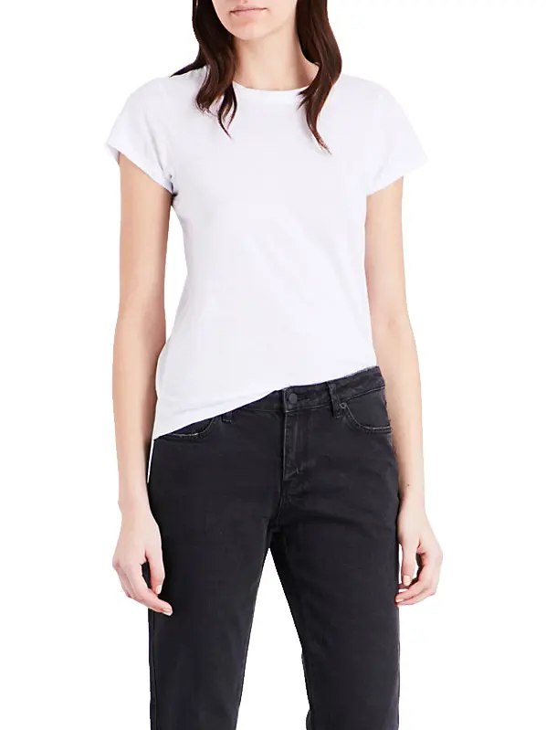 Rag & Bone Cotton-jersey T-shirt - Bright White