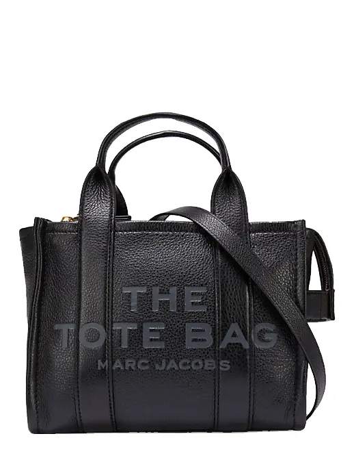 Marc Jacobs The Leather Small Tote Bag - Black