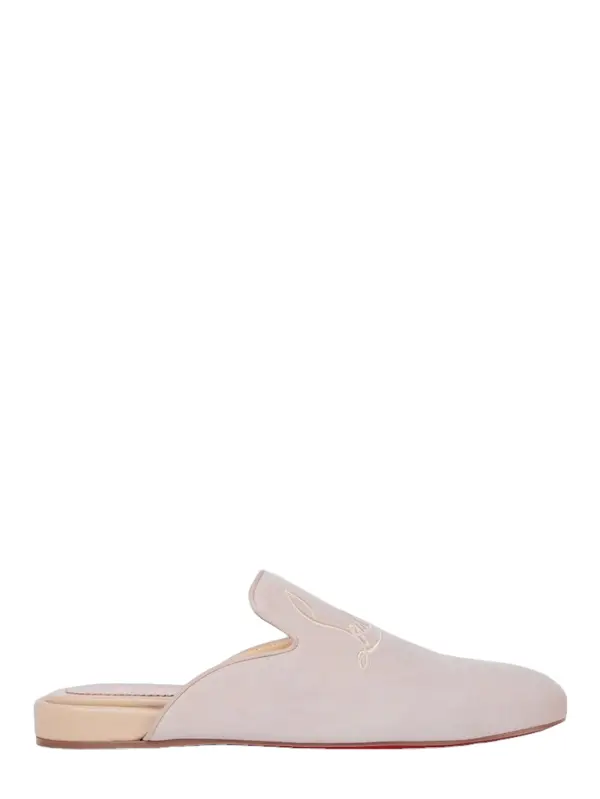 CHRISTIAN LOUBOUTIN Coolito Flat Mules - Beige