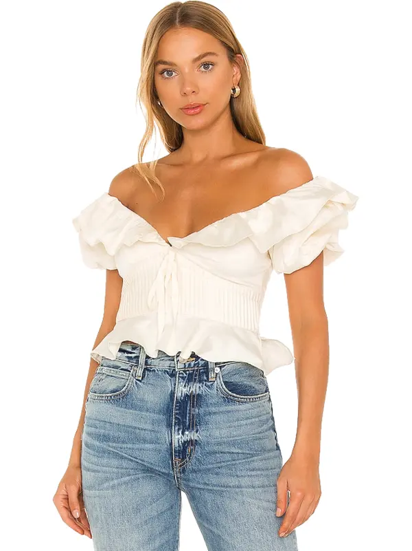 LOVERS AND FRIENDS Villa Top - Ivory