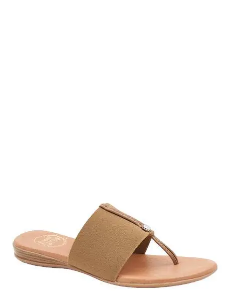 Andre Assous Featherweights™ Slide Sandal - Khaki