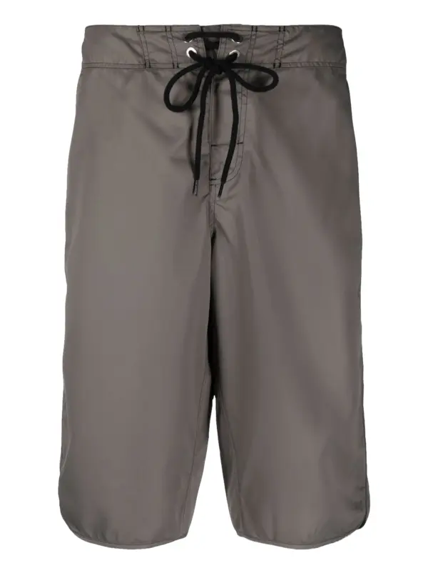 JIL SANDER Drawstring Swim Shorts - Green
