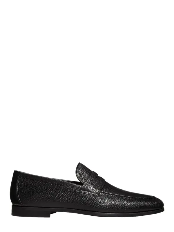 Magnanni Diezma Ii Leather Penny Loafers - Black