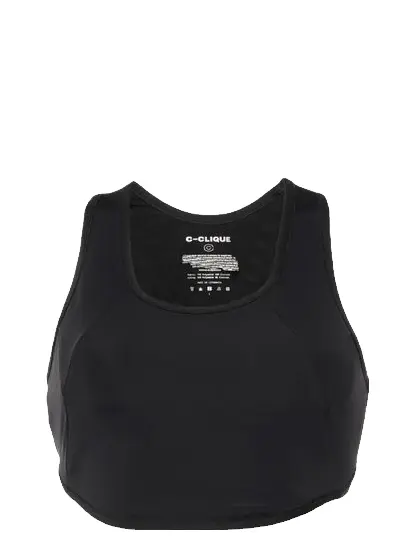 PINKO C-CLIQUE C-clique Sports Top - Black