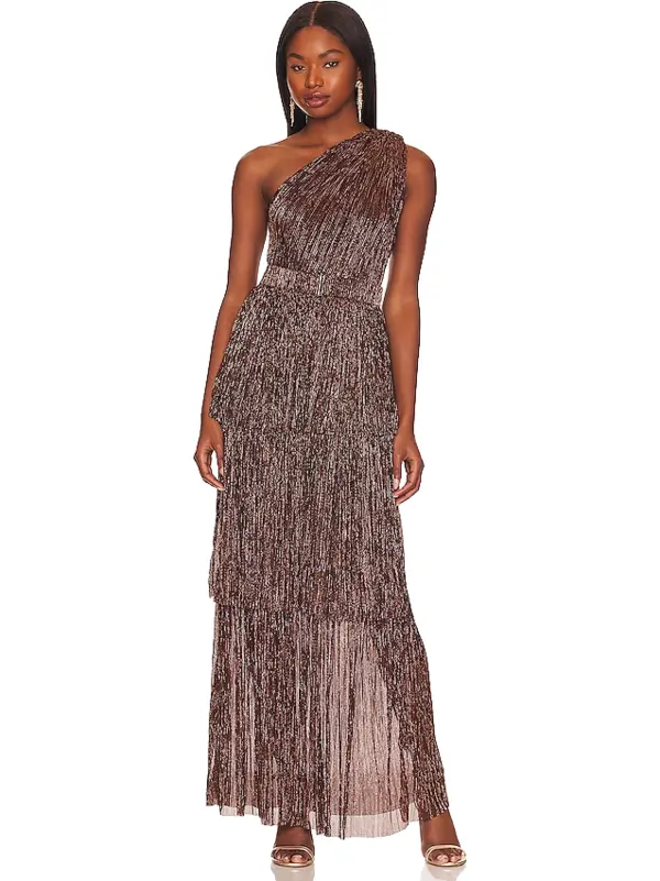 SABINA MUSAYEV X Terina Gown - Bronze