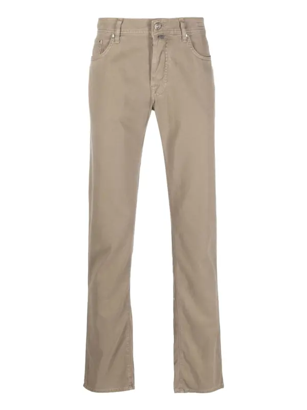 Jacob Cohen Bard Trousers - Brown