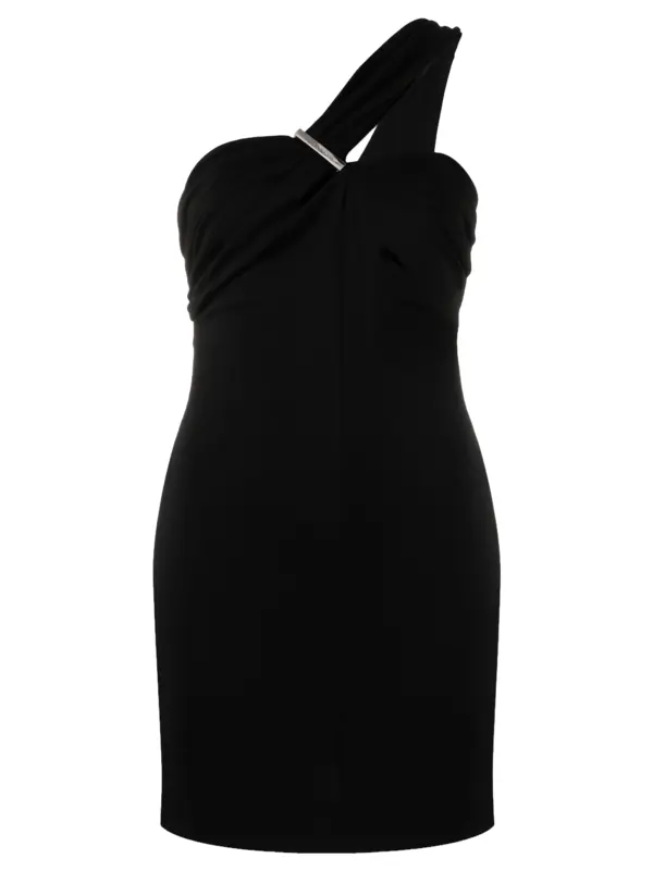 1017 Alyx 9sm One-shoulder Mini Dress - Black