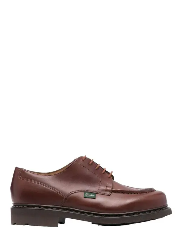 Paraboot Lace-up Leather Derby Shoes - Brown