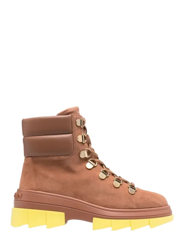 STUART WEITZMAN Noho Hiker Boots - Brown