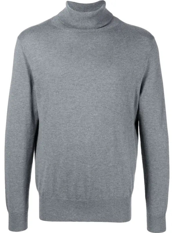 N.peal Roll-neck Knit Jumper - Grey