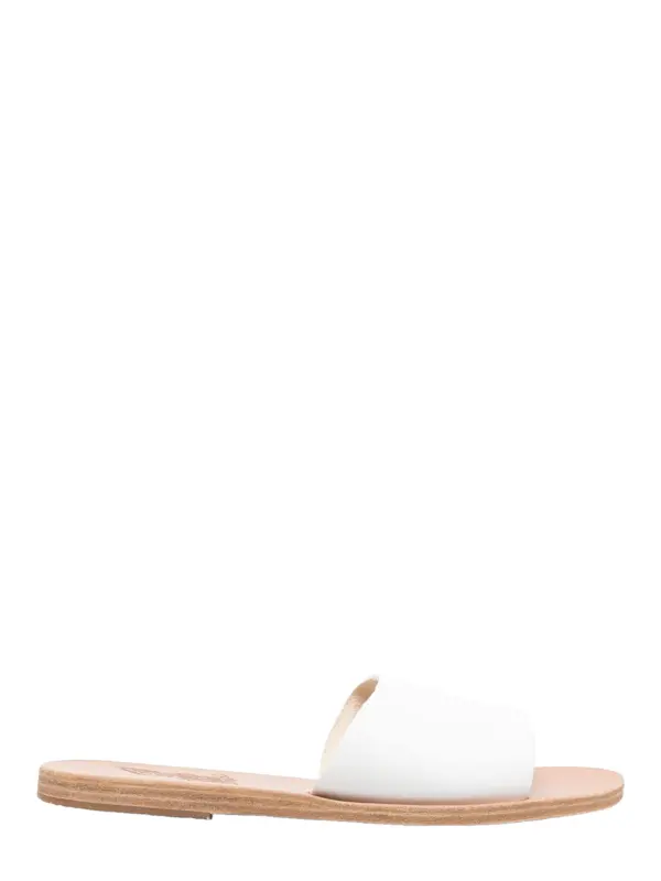 ANCIENT GREEK SANDALS Open-toe Slide Sandals - White