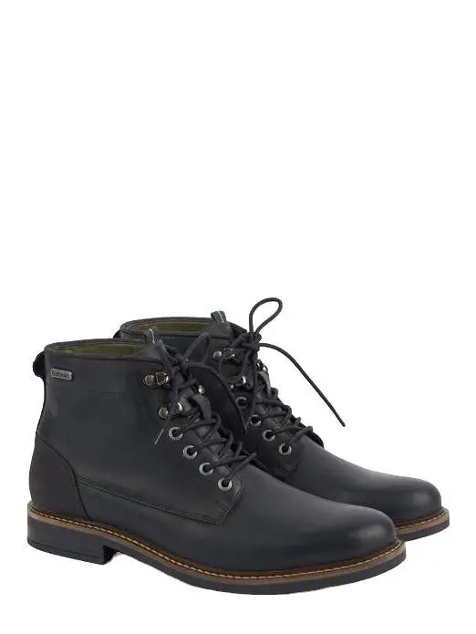 Barbour Deckham Plain Toe Boots - Black
